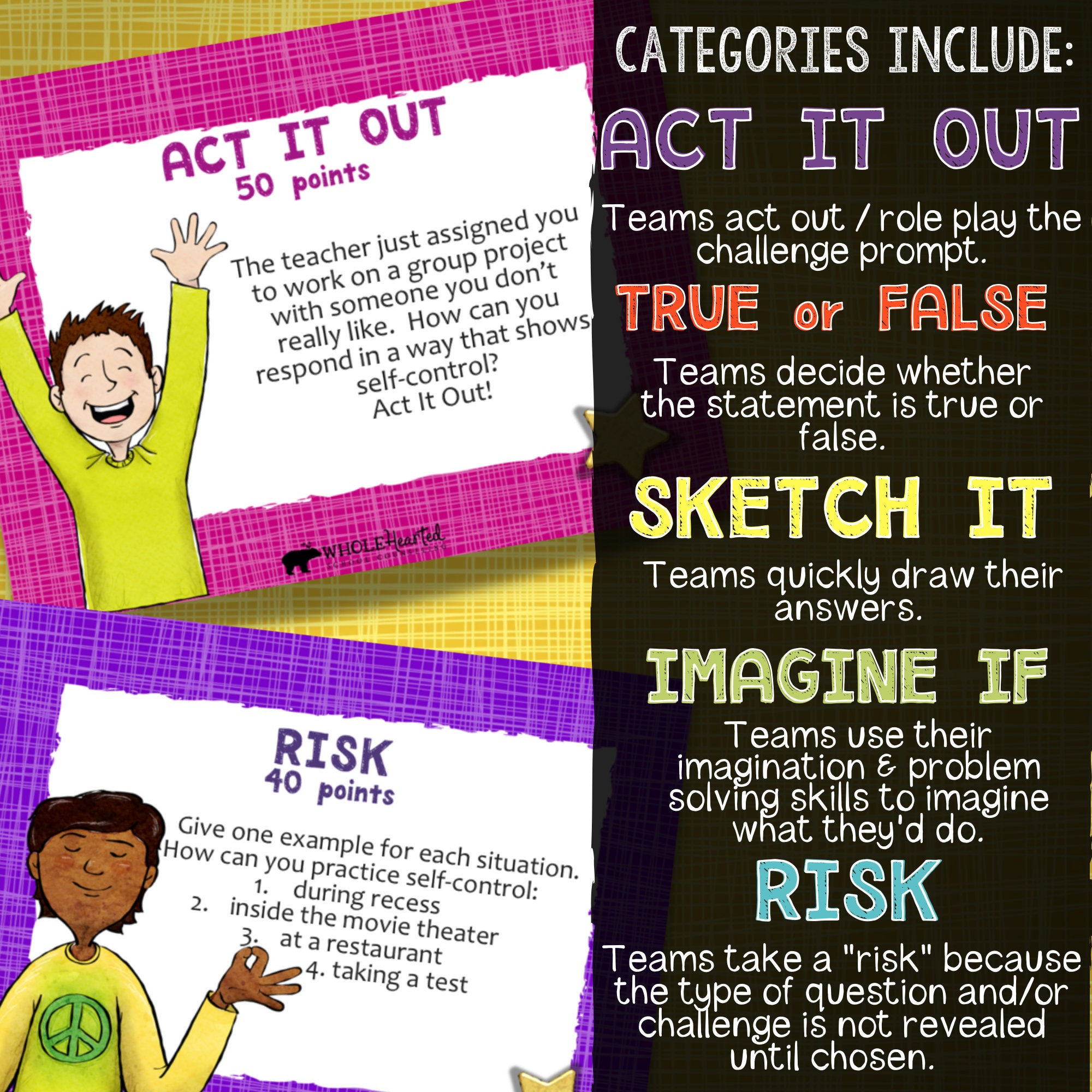 Self-control Game Show: Teach Executive Functioning and Impulse Control ...