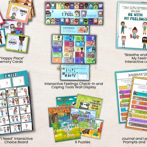 CALM DOWN CORNER: Classroom & Home Calm Kit, Sel Coping Tools ...