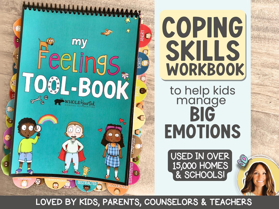 Feelings & Coping Skills Workbook for Kids: Emotion Regulation ...
