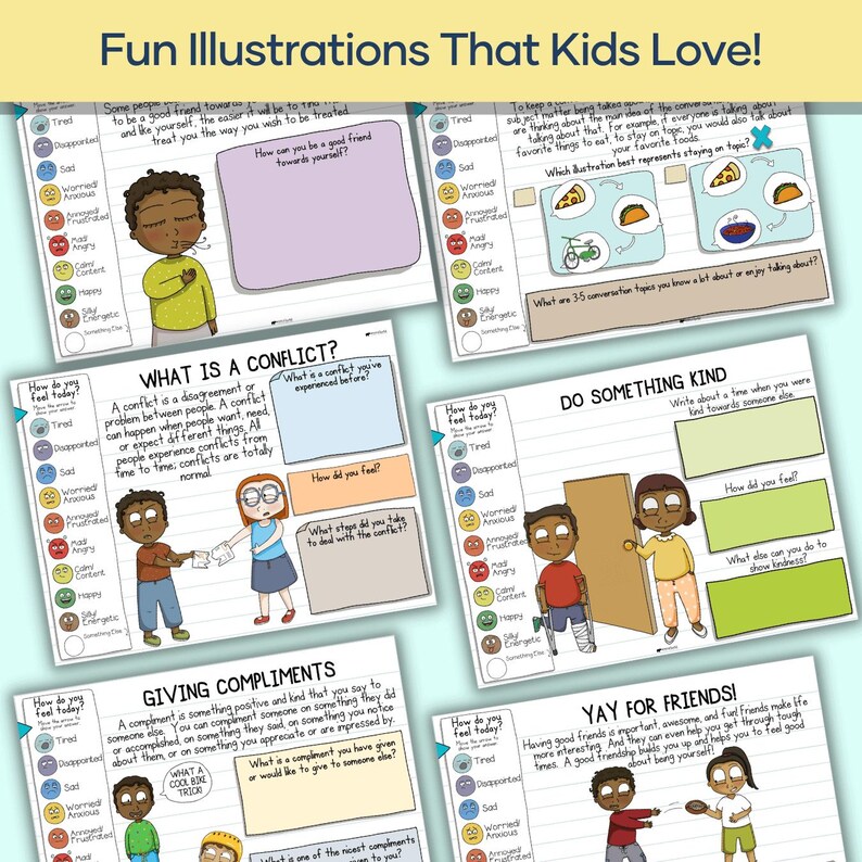 Kids Social Emotional Learning Journal: 220 SEL Activities, Lessons ...