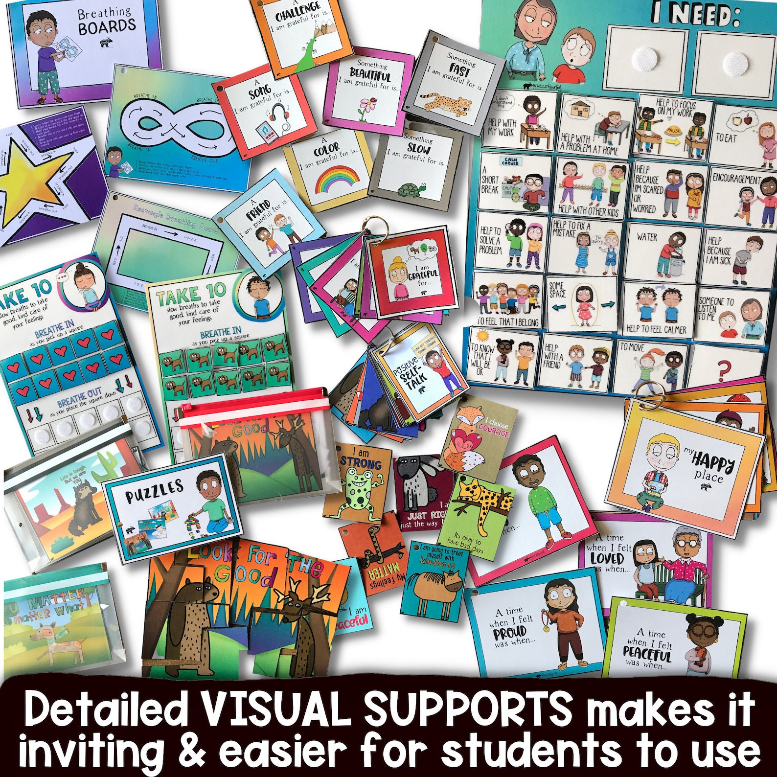 CALM DOWN CORNER: Classroom Management Social Emotional Learning Coping ...