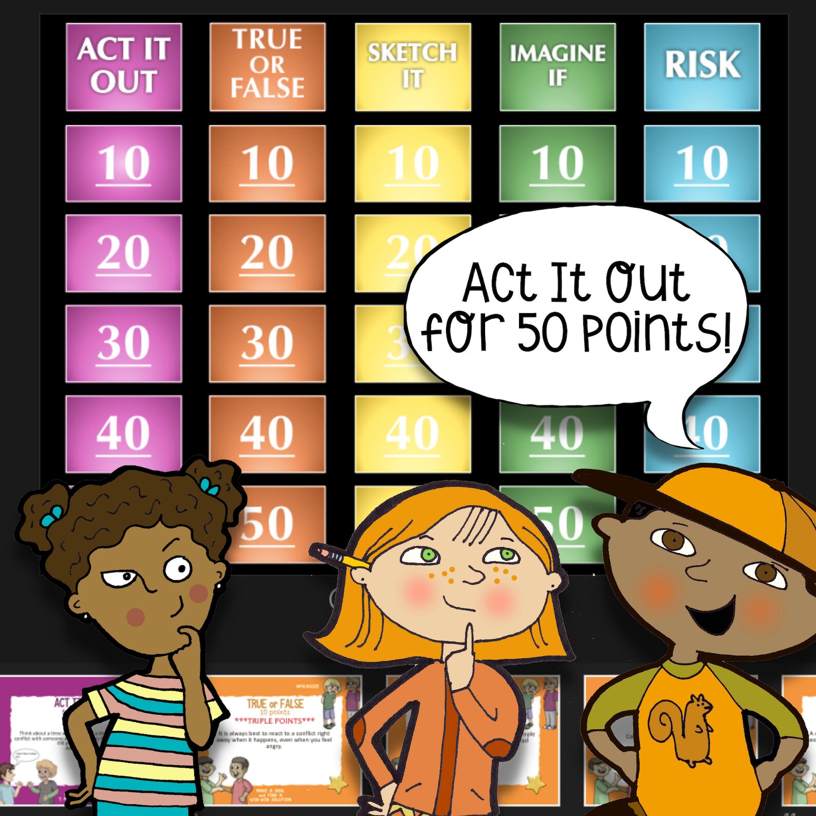 Conflict Resolution Game Show – Social Skills SEL Lesson (digital ...