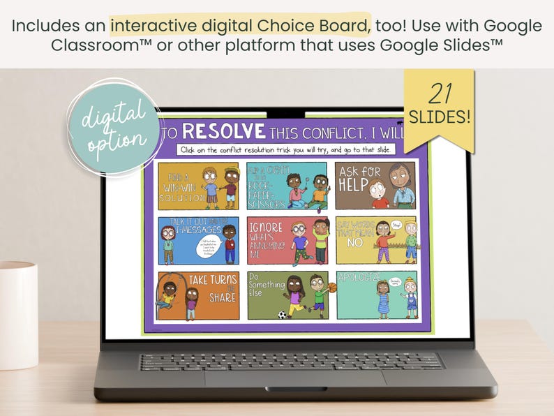 Conflict Resolution Tool for Kids - Teach Problem Solving, SEL Skills ...