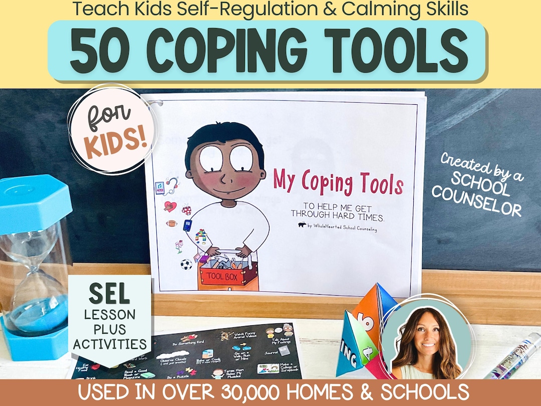 50 Coping Skills for Kids: SEL Lesson & Stress Management Activities ...