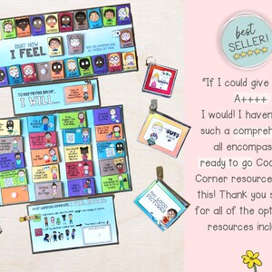 CALM DOWN CORNER: Classroom & Home Calm Kit, Sel Coping Tools ...