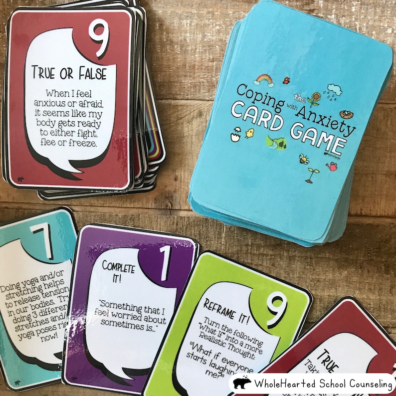SEL Card Game Bundle: Social Skills, CBT, Mindfulness (digital ...