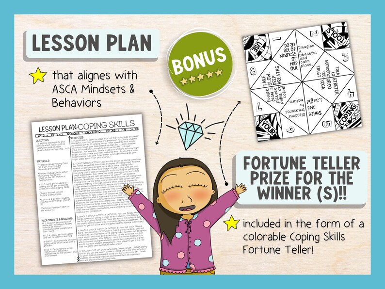 Coping Skills BINGO Game: Stress Management & SEL Activity - Etsy