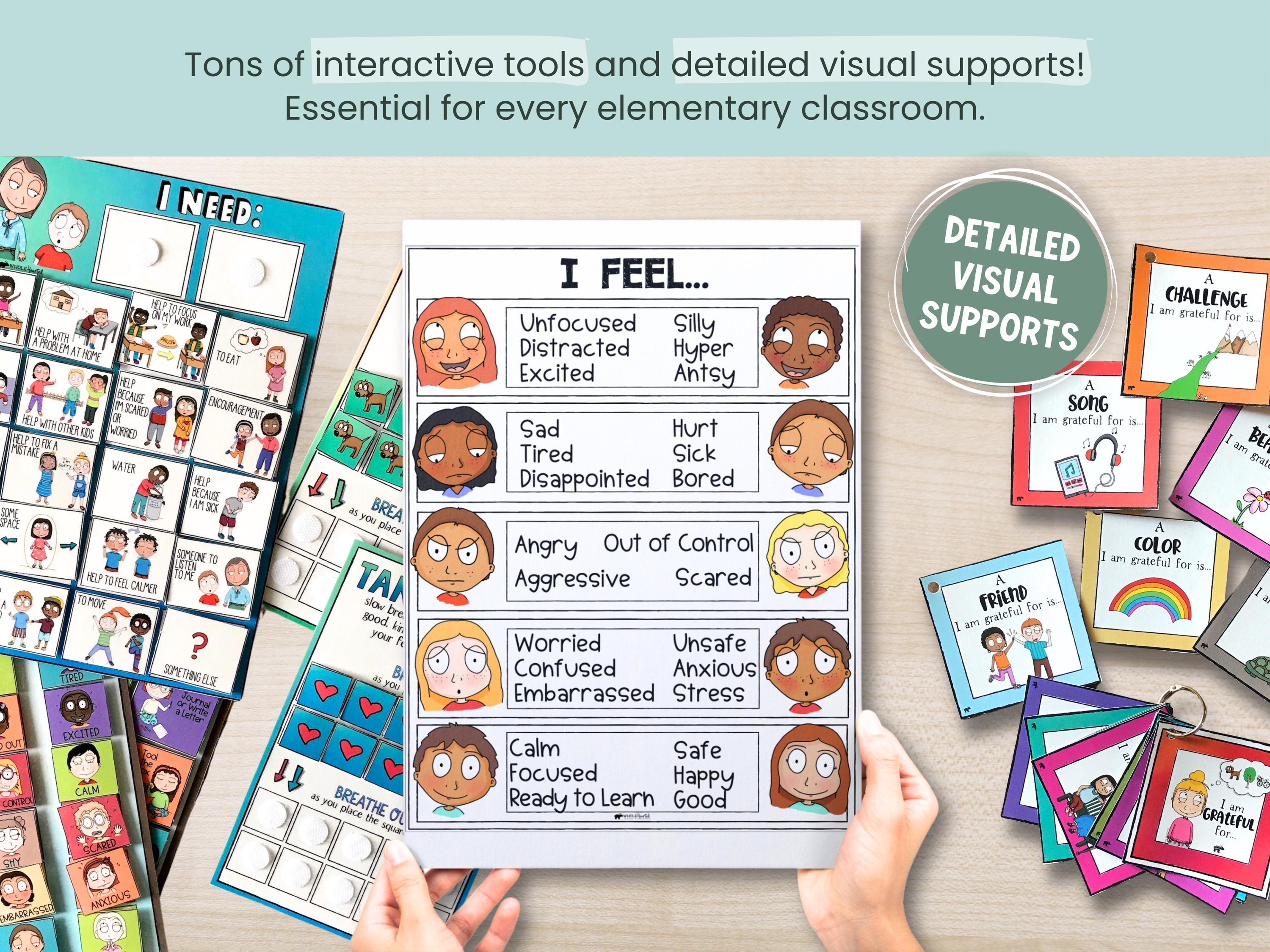 CALM DOWN CORNER: Classroom & Home Calm Kit, Sel Coping Tools ...