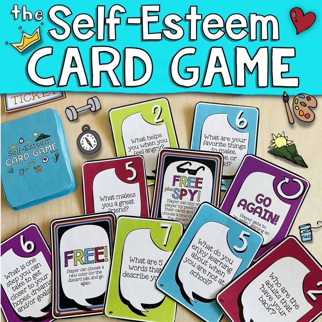 SELF-ESTEEM/ Social Emotional Learning Game SEL Individual & Group ...