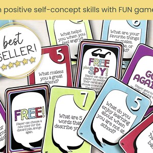 Self-esteem Card Game: Social Emotional Learning (digital Download) - Etsy