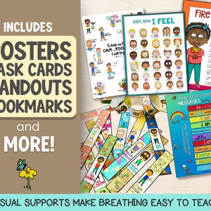Mindful Breathing Exercises for Kids: Calm Corner SEL Tools (digital ...