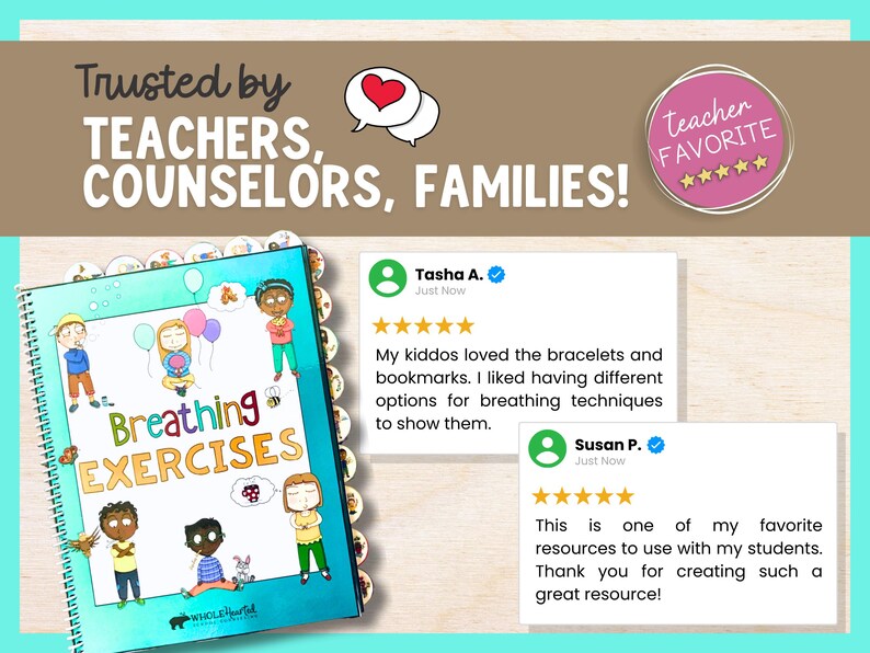 Mindful Breathing Exercises for Kids: Calm Corner SEL Tools (digital ...