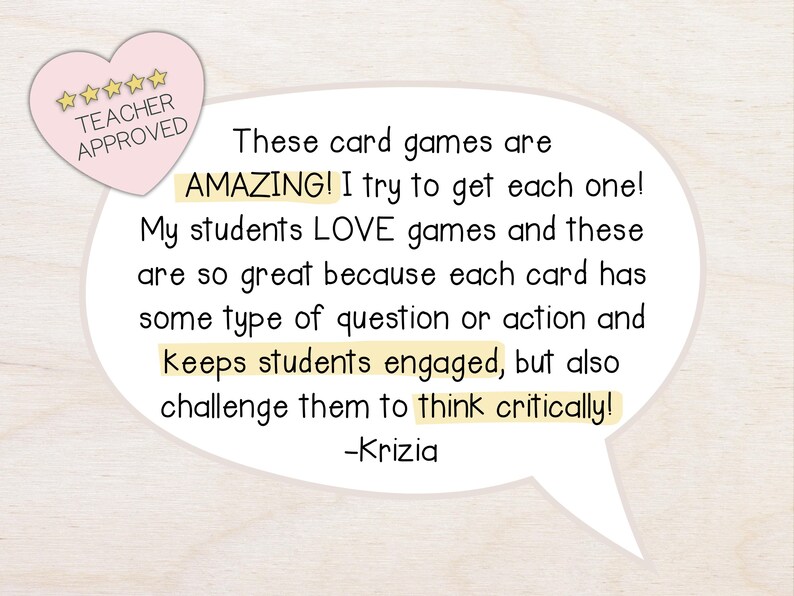 Self-esteem Card Game: Social Emotional Learning (digital Download) - Etsy