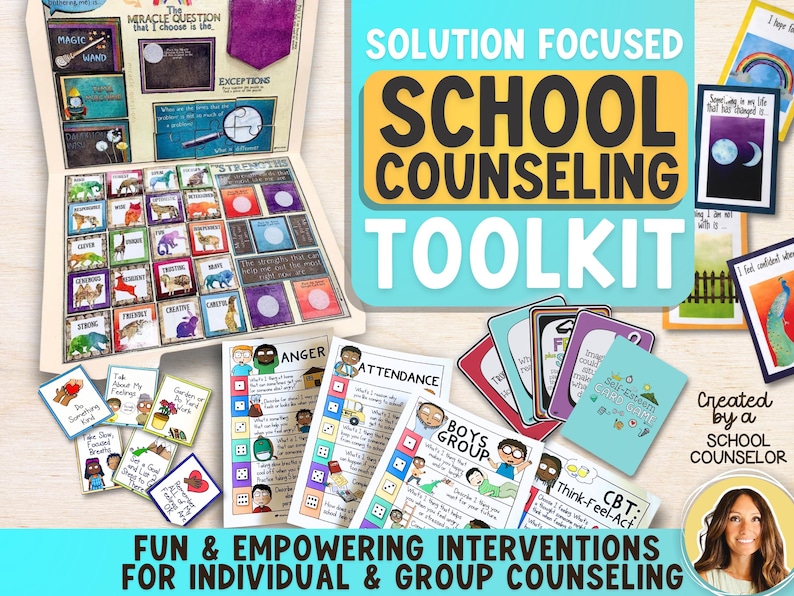 School Counseling Toolbox: Solution Focused SEL Interventions (digital ...