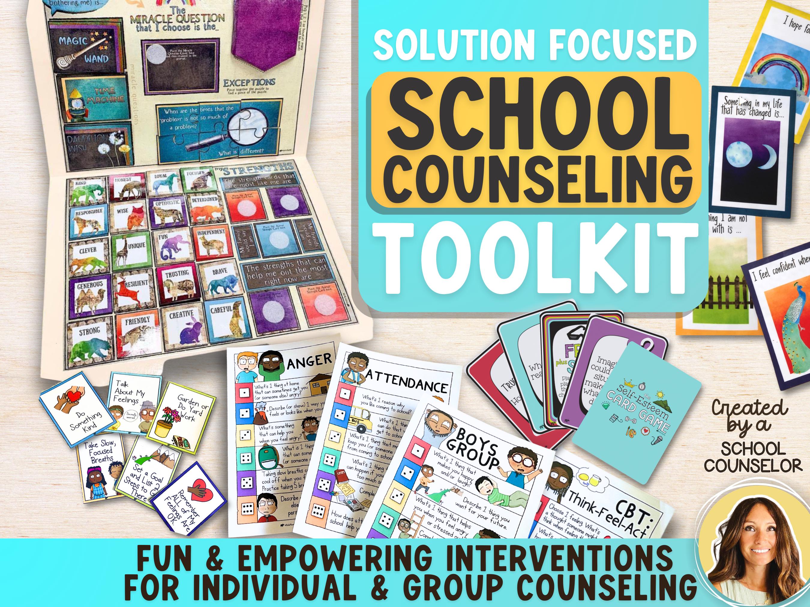 School Counseling Toolbox: Solution Focused SEL Interventions (digital ...