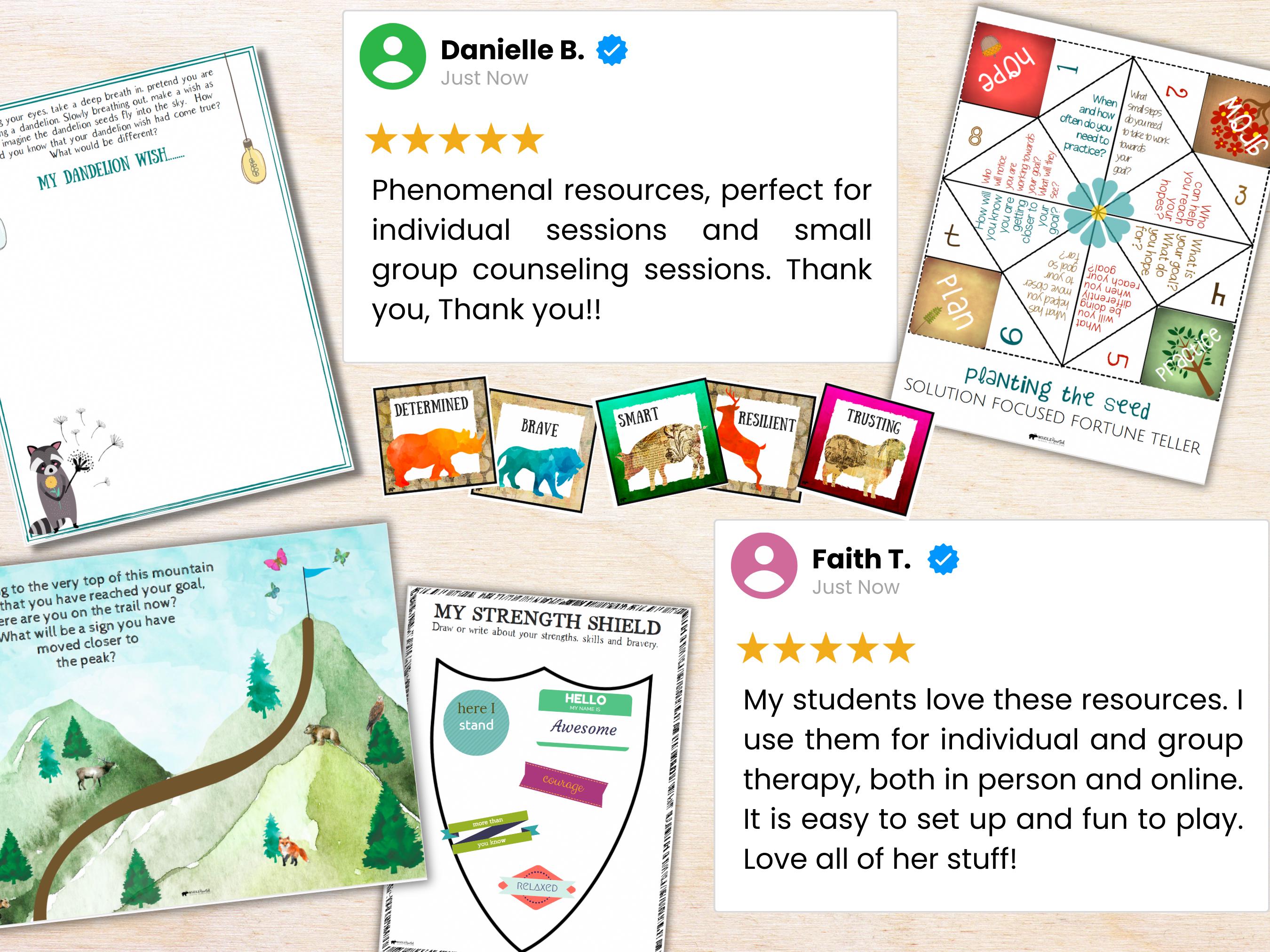 School Counseling Toolbox: Solution Focused SEL Interventions (digital ...