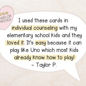 Positive Self-talk Card Game: SEL Therapy for Kids & Teens (digital ...