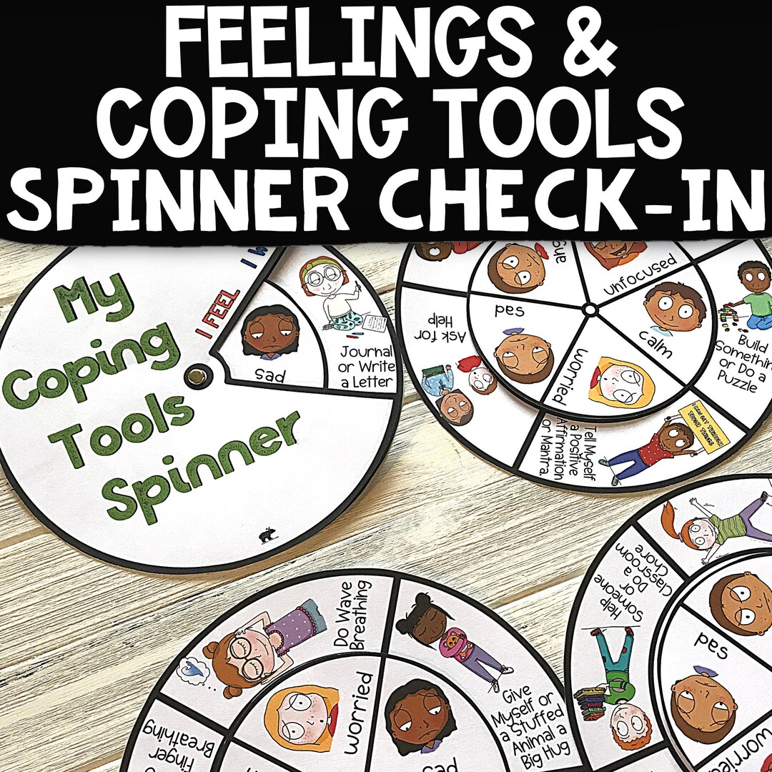 Self-regulation Spinners | Emotional Regulation SEL Activities for Calm ...