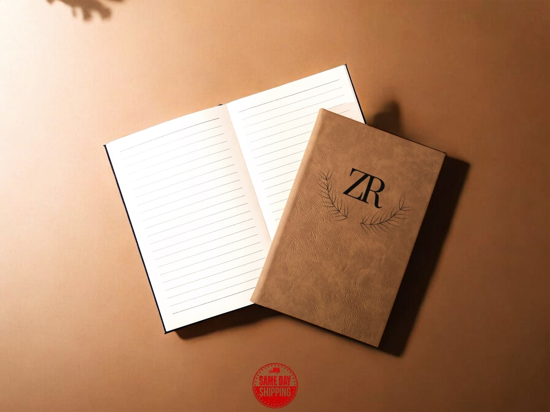 Personalized Leather Journal, Custom Journal, Journals and Notebooks ...