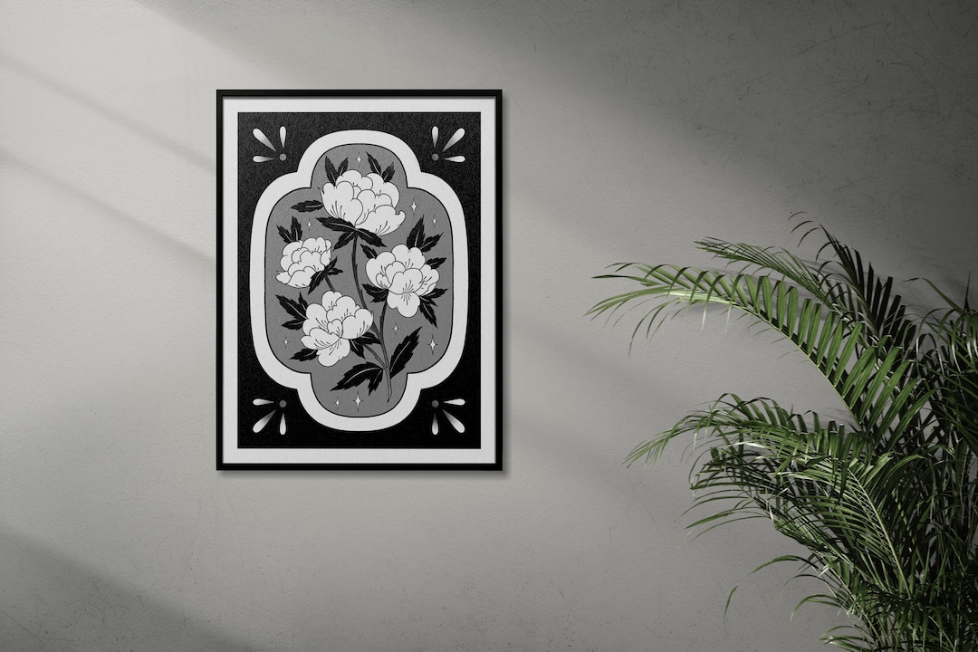 Ornamental Flower Poster: Flower, Nature, Plant Wall Decor, Garden Art ...