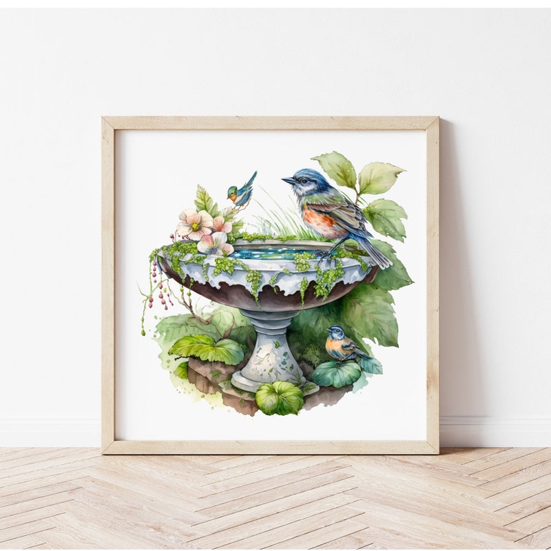 Birdbaths for the Garden - Etsy