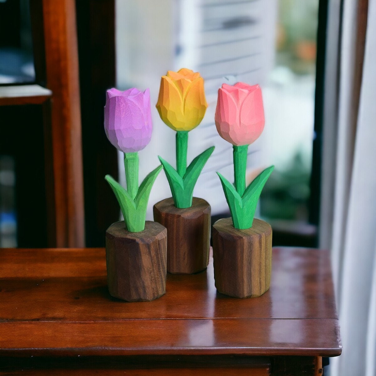 Wooden Roses - Etsy