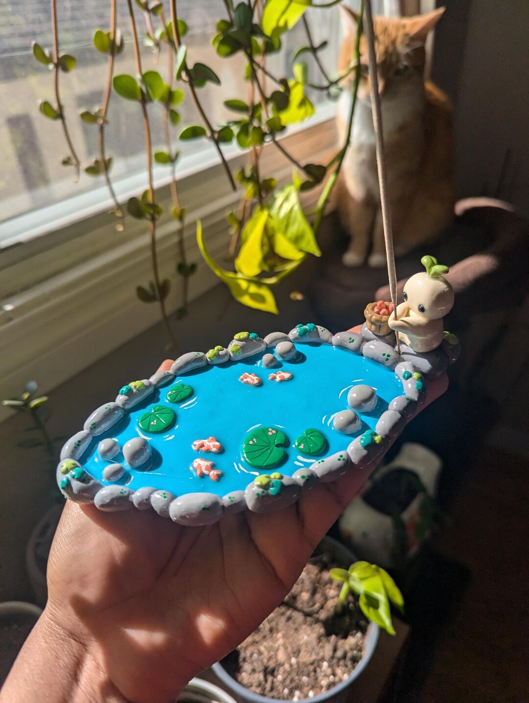 Tobi Fishing Incense Holder - Etsy