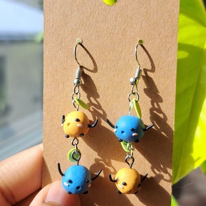 Stardew Valley Junimo Earrings - Etsy
