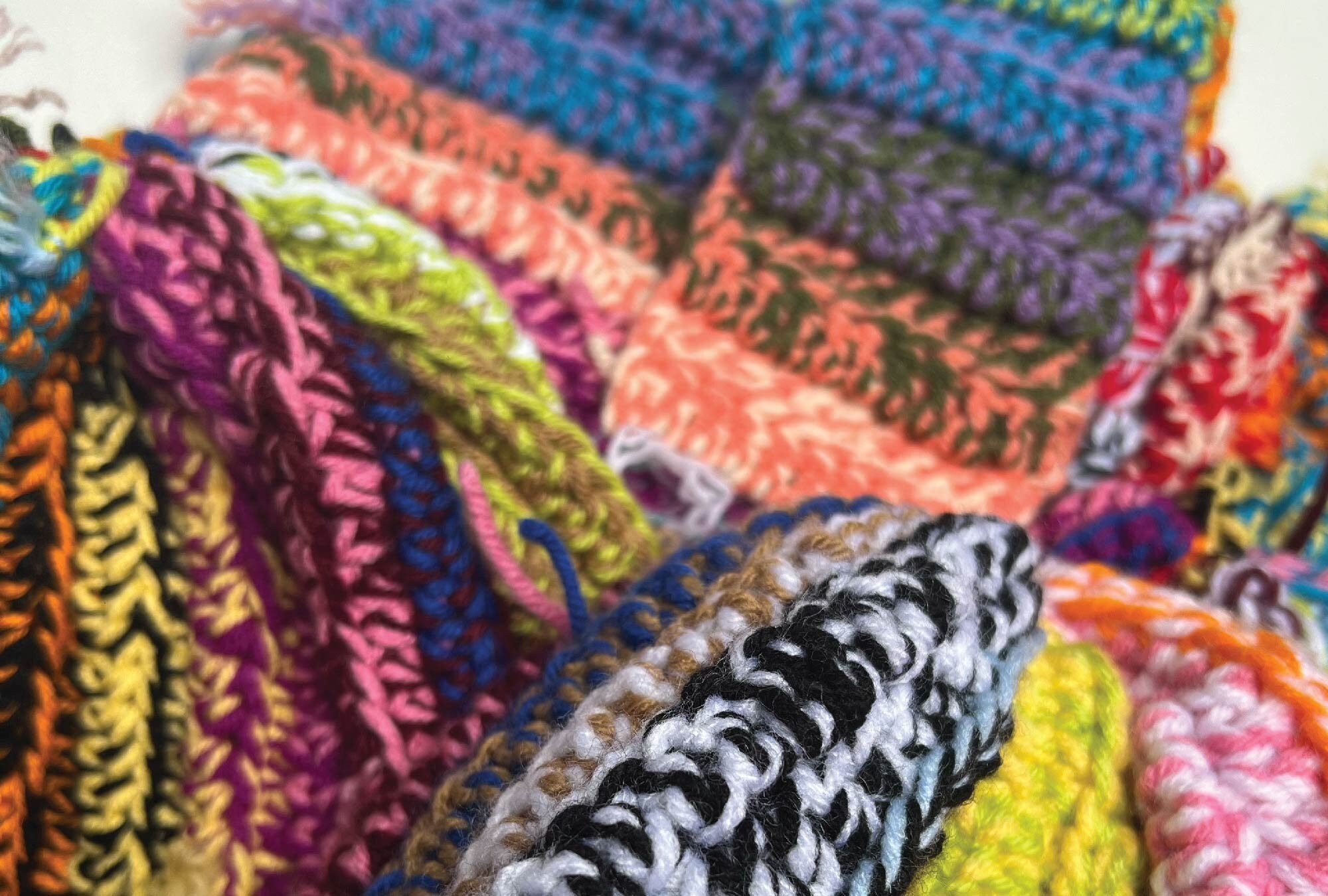 Crochet Scrap Beanie - Etsy