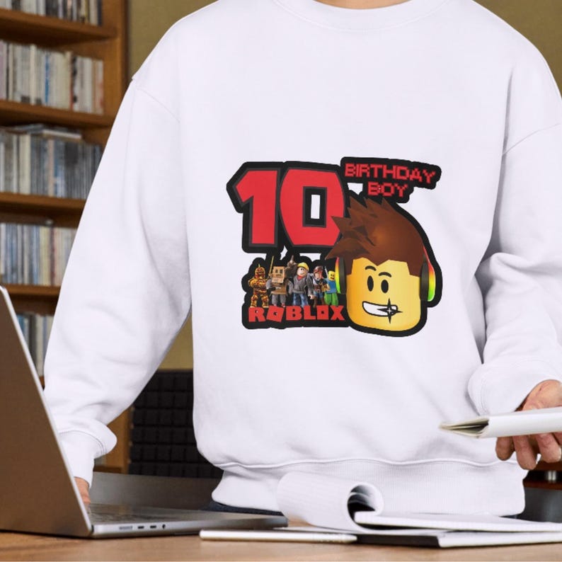 Roblox Birthday Png, Birthday Roblox, Sublimation Design, Birthday Boy ...