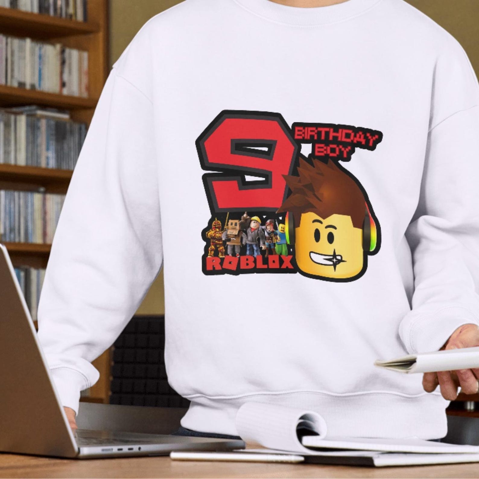 Roblox Birthday Png, Birthday Roblox, Sublimation Design, Birthday Boy ...