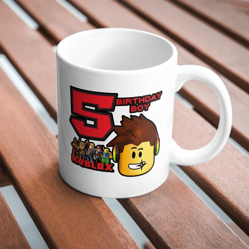 Roblox 5th Birthday PNG, Sublimation Design (digital Download) - Etsy