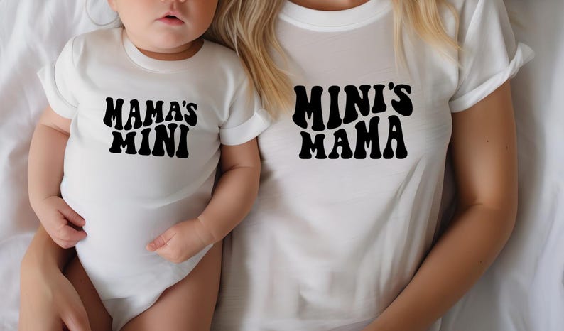 Mamas Mini Shirt, Mother's Day Gift From Daughter, Mama Mini Matching ...