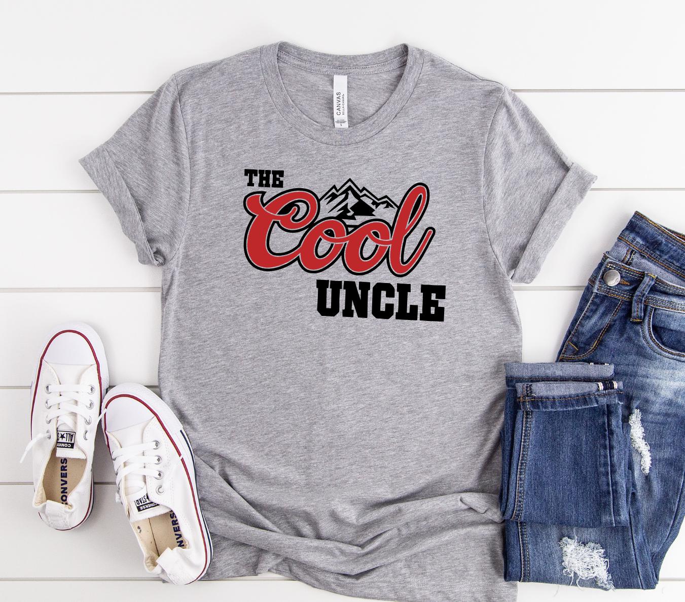The Cool Uncle Shirt, Cool Uncle Sweatshirt, Cool Uncle Hoodie ...