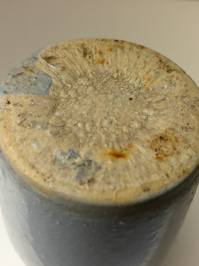 Two Blue Small Antique Crocks With Cabbage Roses - Etsy