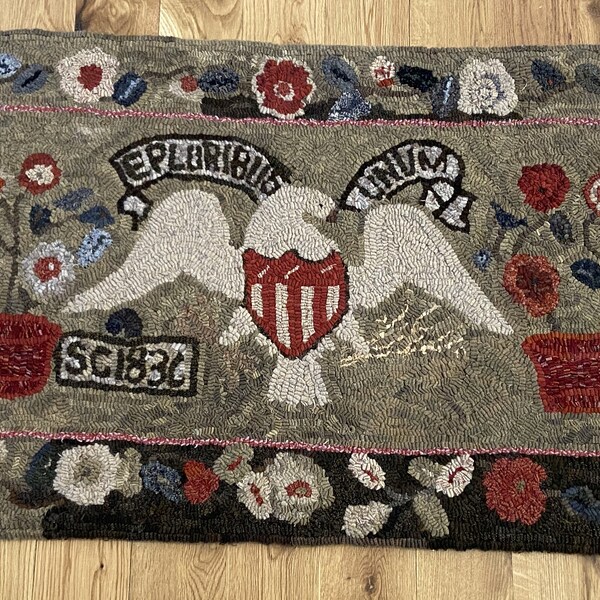 Wool Hooked Rugs - Etsy