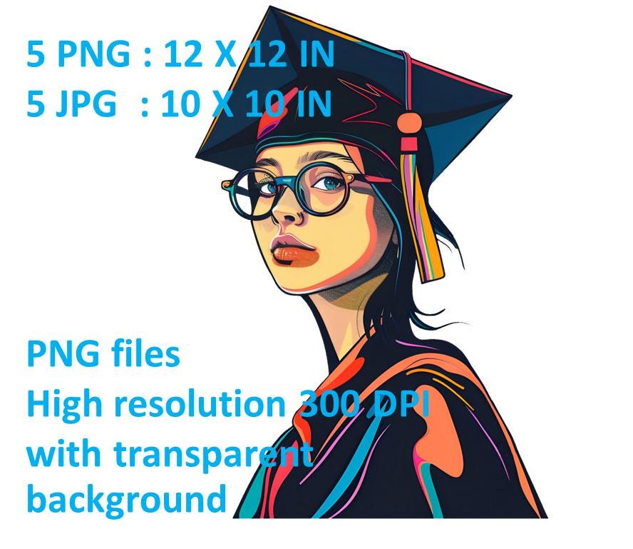 Graduate , Graduation Svg , Senior Class, PNG Sublimation, Commercial ...