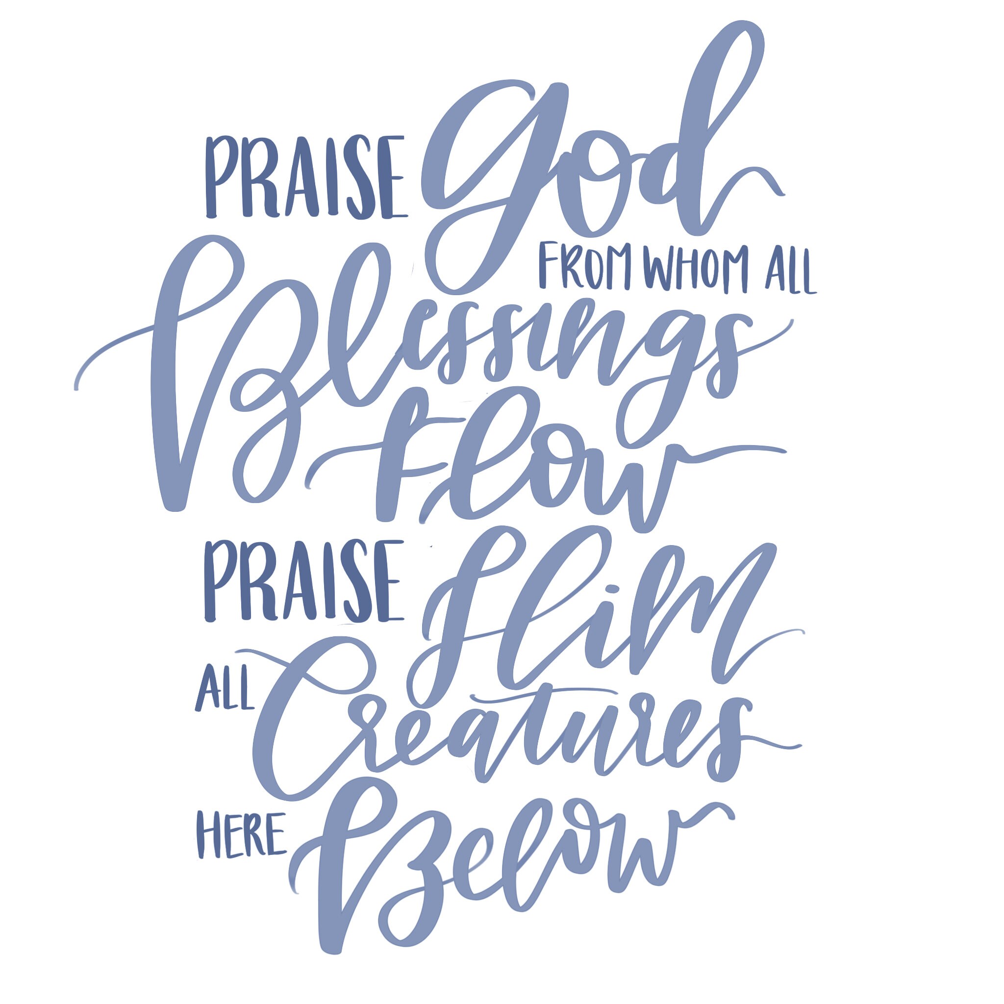 Hand Lettered Digital Art Files - Etsy