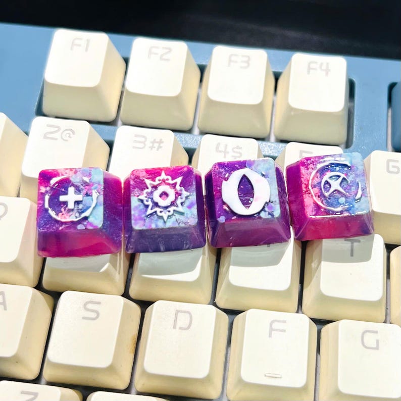 Reyna Keycap, Skill Valo.rant Keycap, Keycap Set, Handmade Keycap, OEM ...