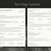 Ats-optimized Resume Template: Clean, Professional Minimalist Design ...