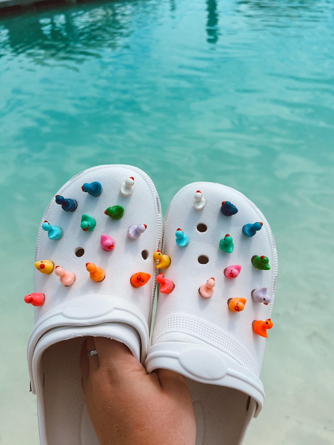 Mini Duck Shoe Charms - Etsy