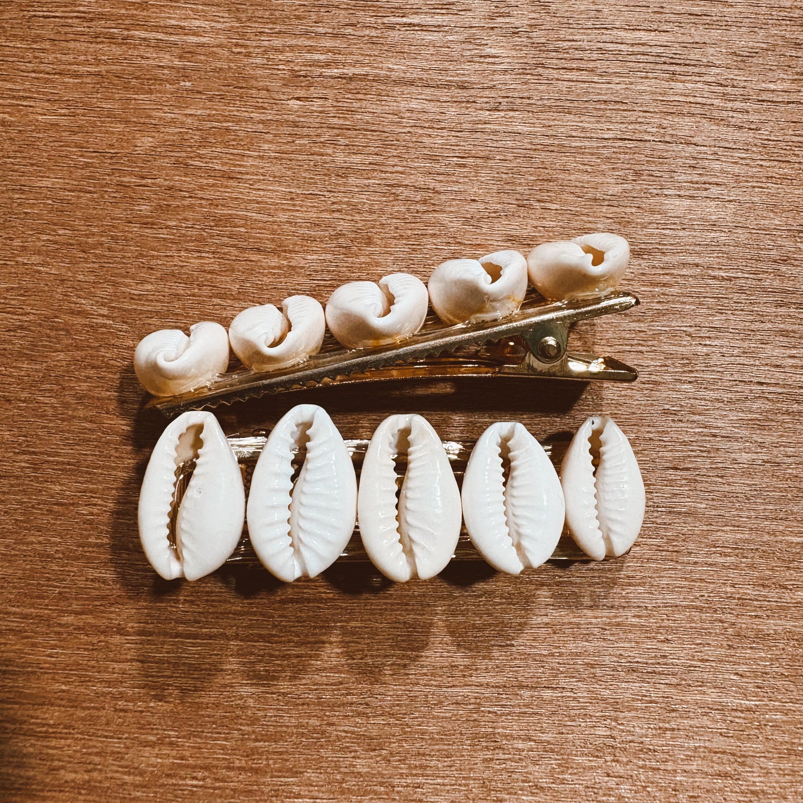 Cowrie Shell Hair Clip - Etsy