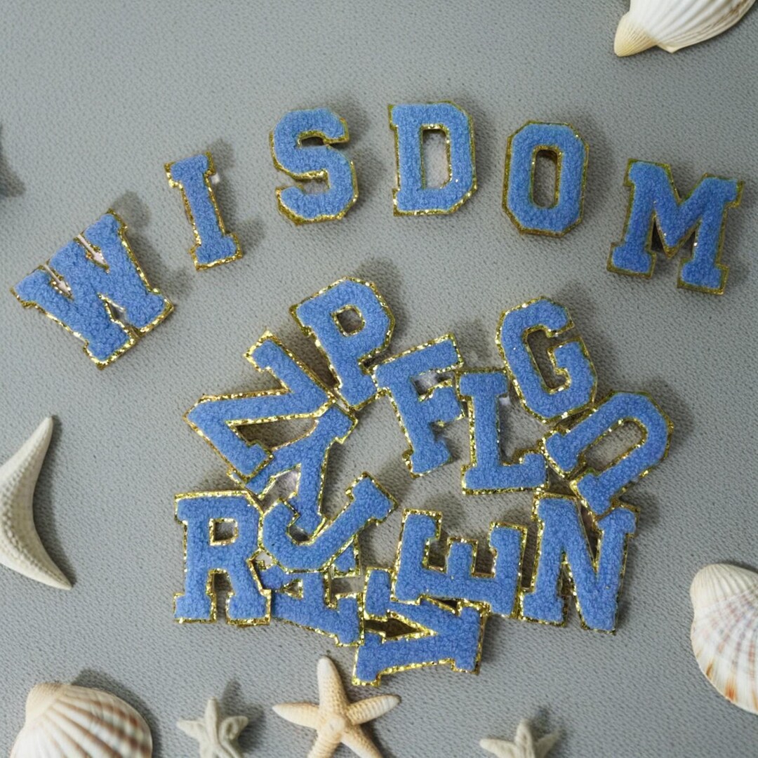 Chenille Letter Patch, Patches for Jackets Letters, Chenille ...