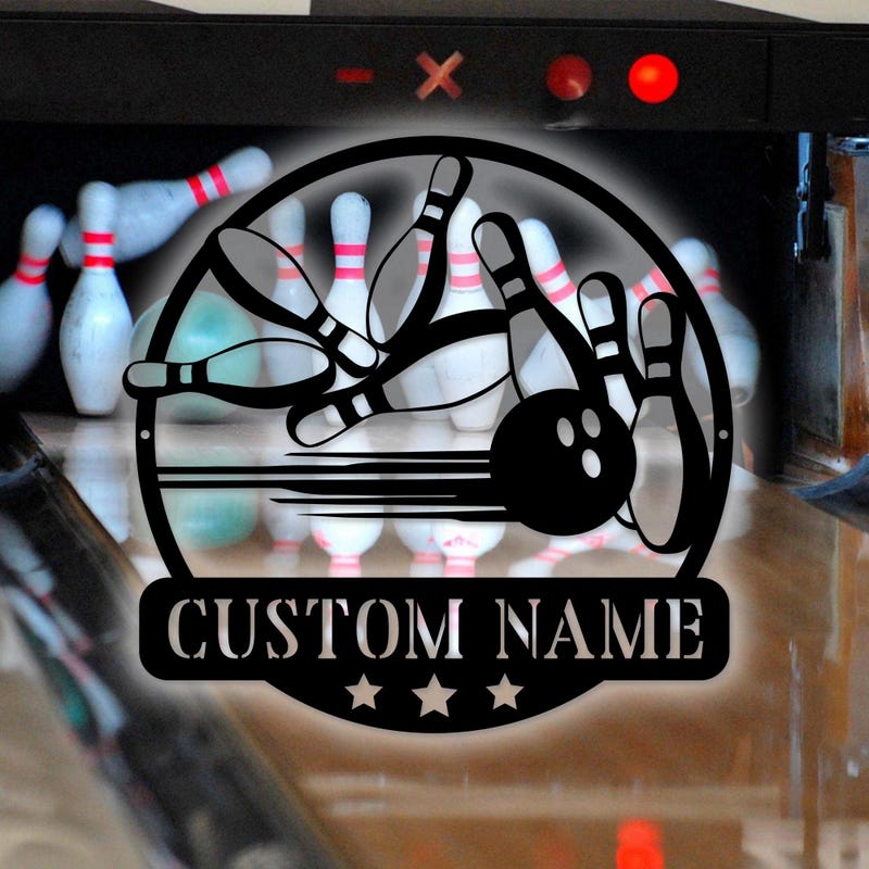 Bowling Alley Sign - Etsy