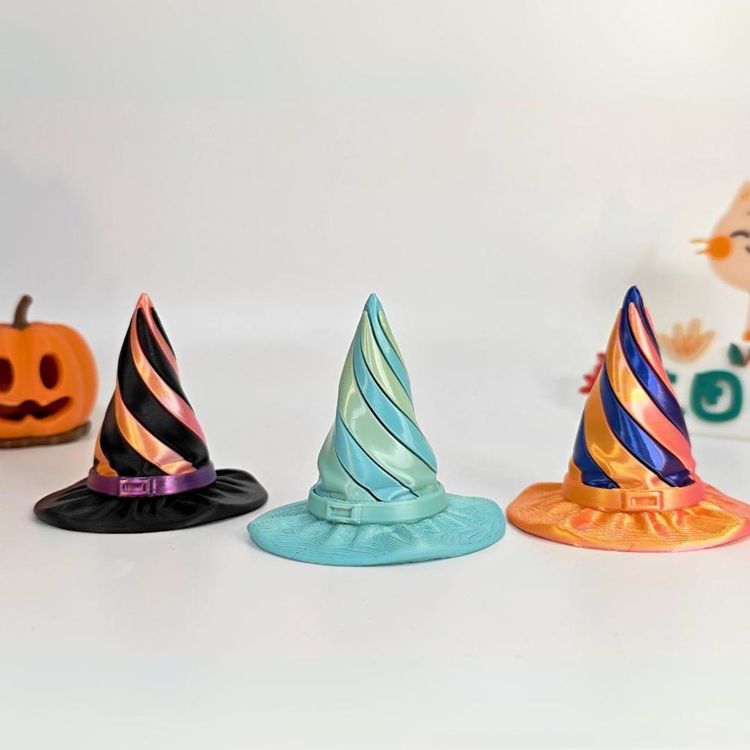 Magic Hat Spiral Fidget Toy 3D Printed Toy Stress and Anxiety Relief ...