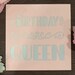 Birthday Queen Card - Etsy