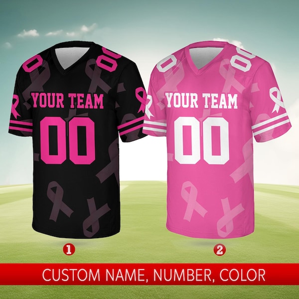 Pink Cancer Jersey - Etsy