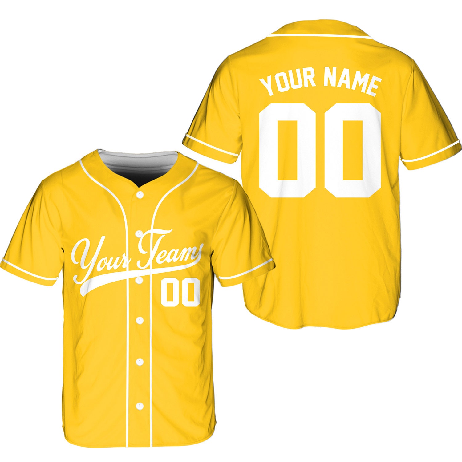Personalized Team Name And Number Baseball Jersey Custom Name Baseball
