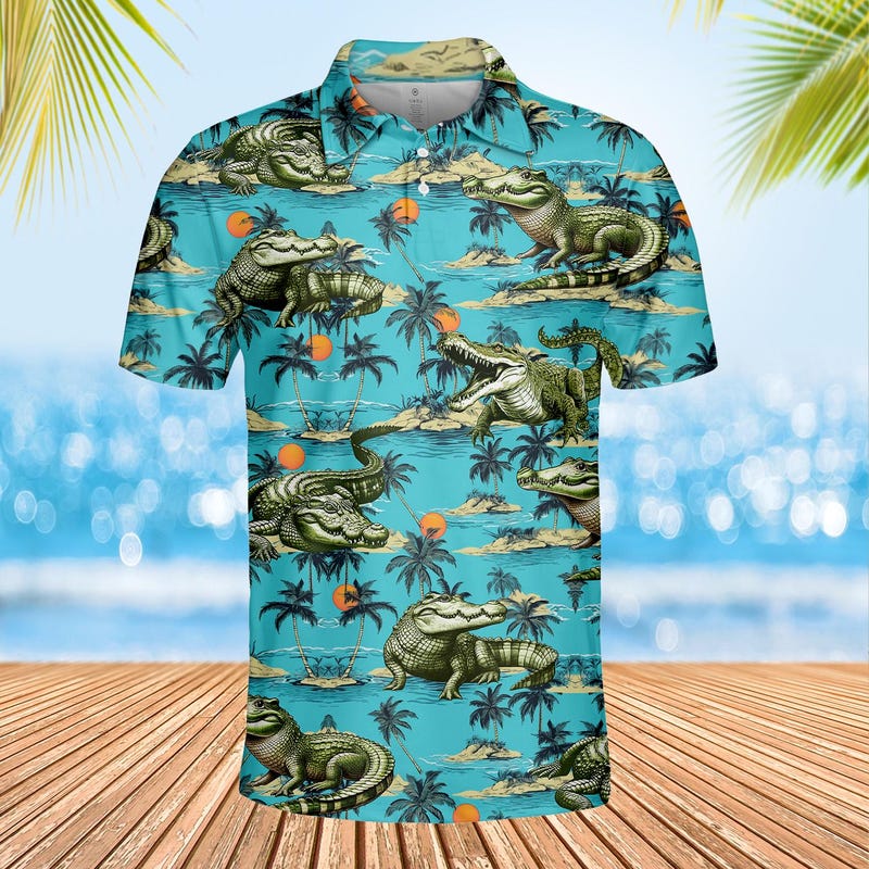 Alligator Polo Shirt - Etsy