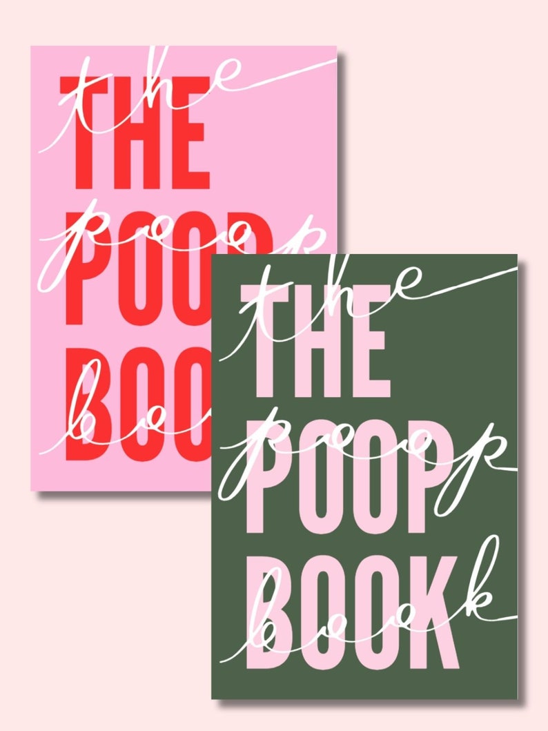 The Poop Book: Where No Poop is Left Unrated - Etsy